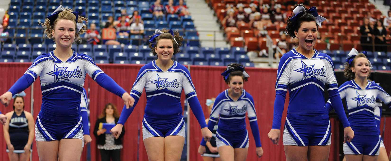 Regional Cheerleading Championships: Devils, ‘Hounds dominate