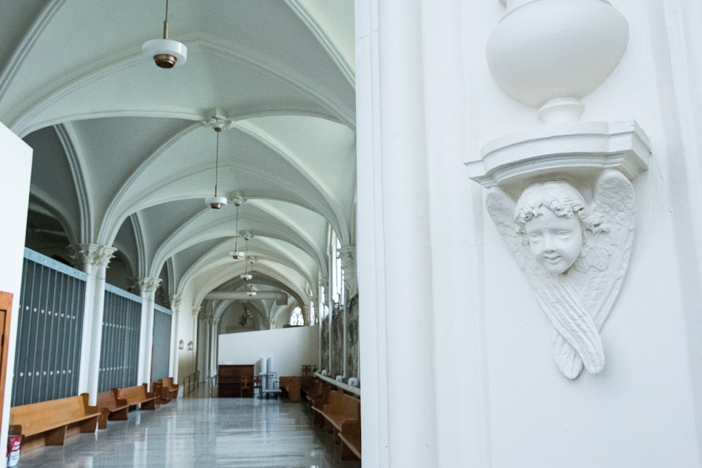 Patience and the Basilica's lower church