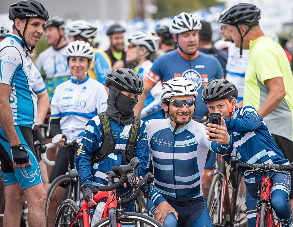 Dempsey Challenge brings over 1,000 cyclists