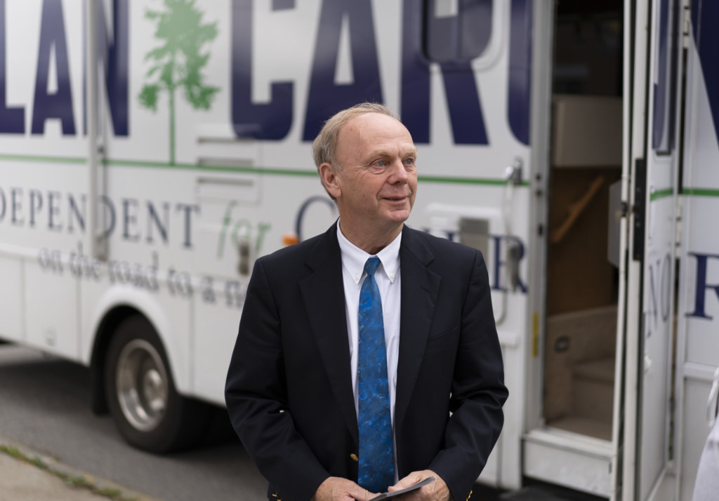 Alan Caron’s unusual path to the race for governor