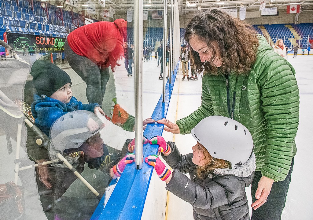Free Skating at the Colisee in Lewiston Maine