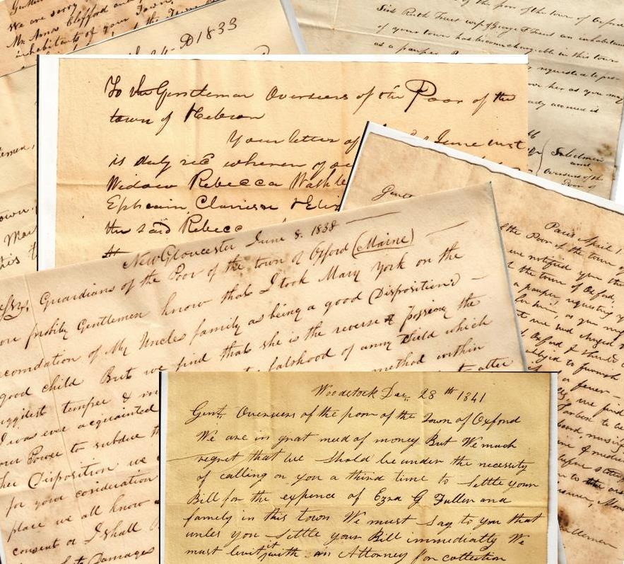 Overseers of the poor: Oxford letters portray the plight of town paupers