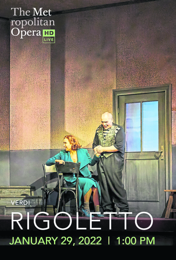 ‘Rigoletto’ to be shown in Metropolitan Opera series