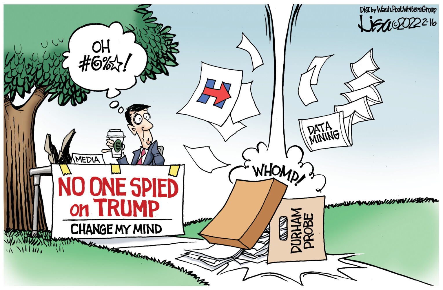 Cartoon for Friday, Feb. 18