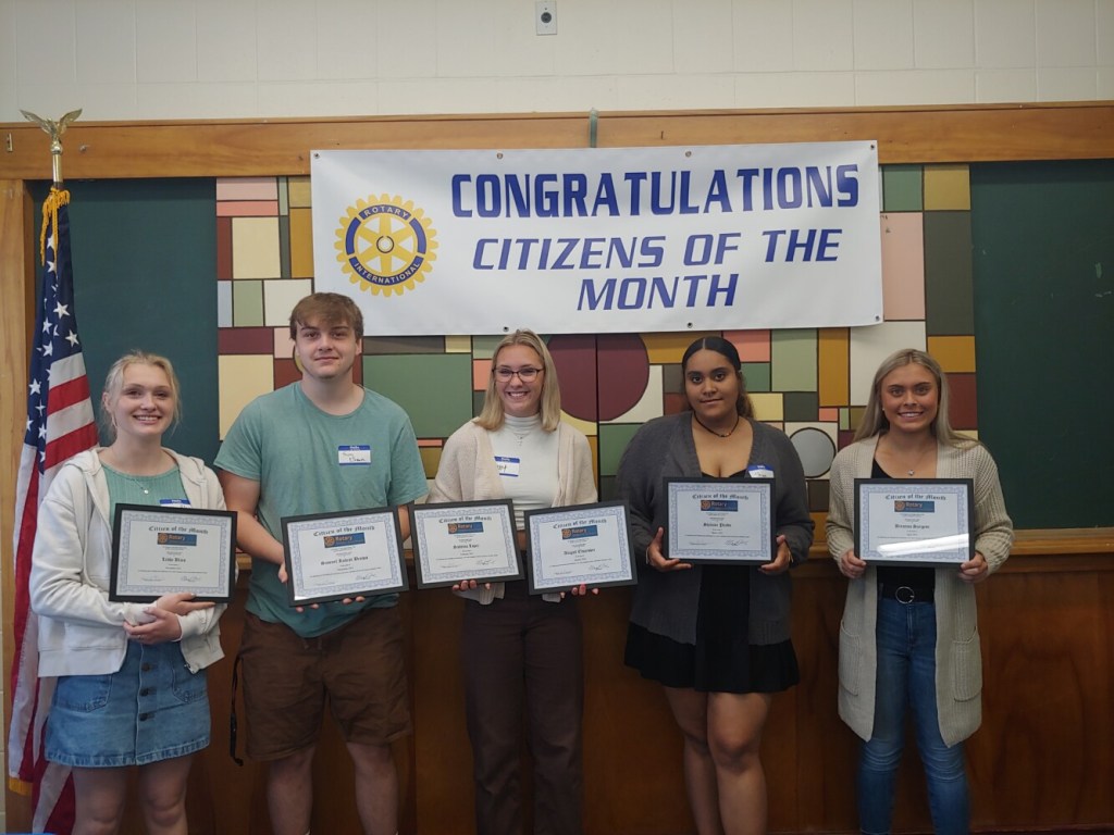 Rotary recognizes Citizens of Month, seniors