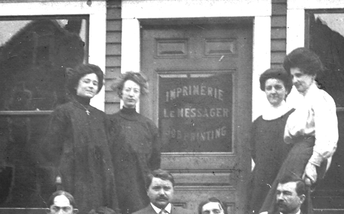 Franco Fridays: The staff of LeMessager, 1908