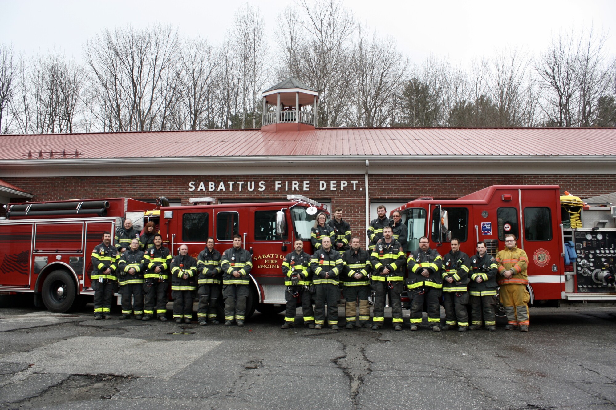 Sabattus Fire Department hires 4 full-time firefighters; receives $2 ...