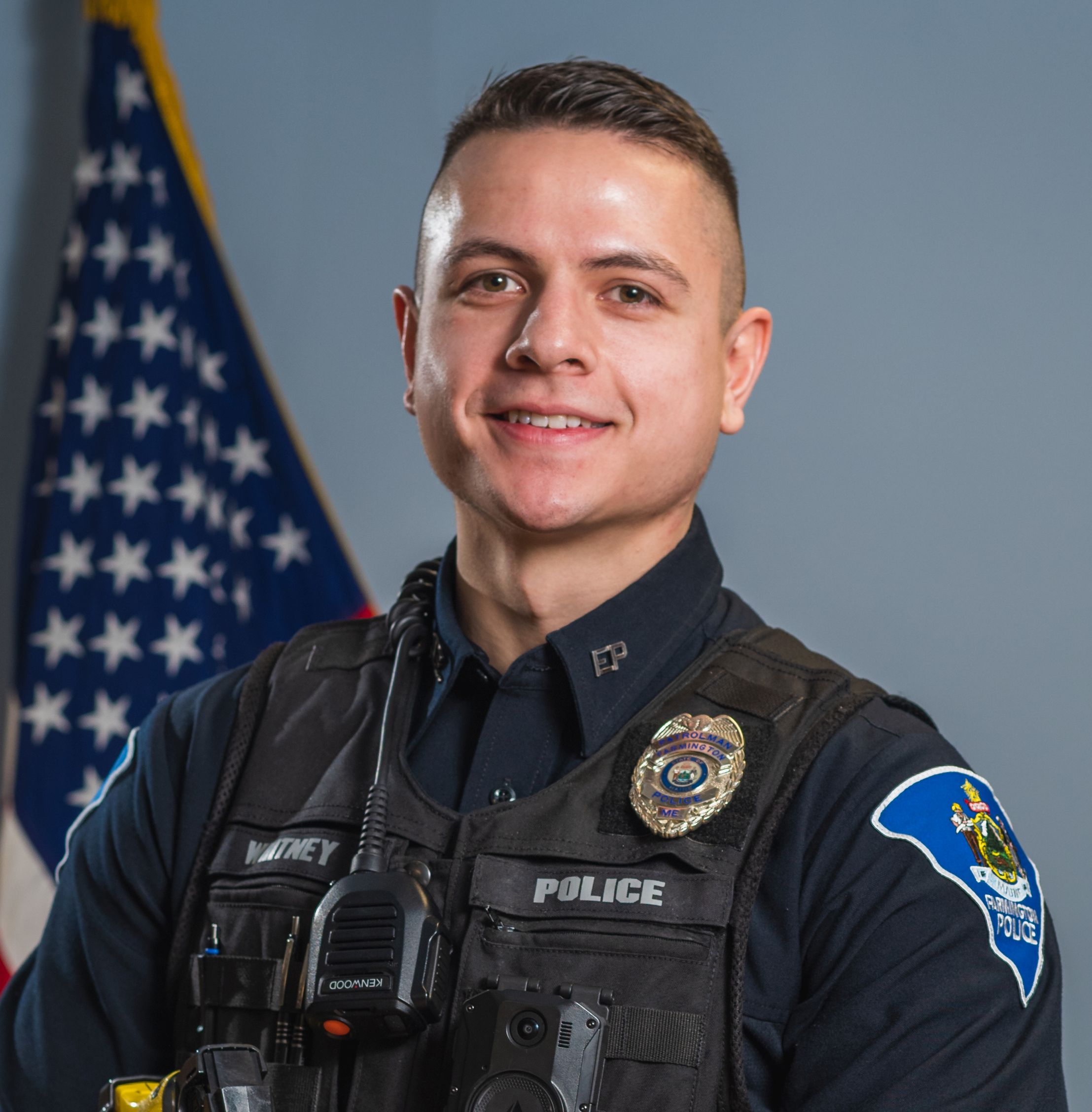 Whitney named Farmington Police’s officer of year