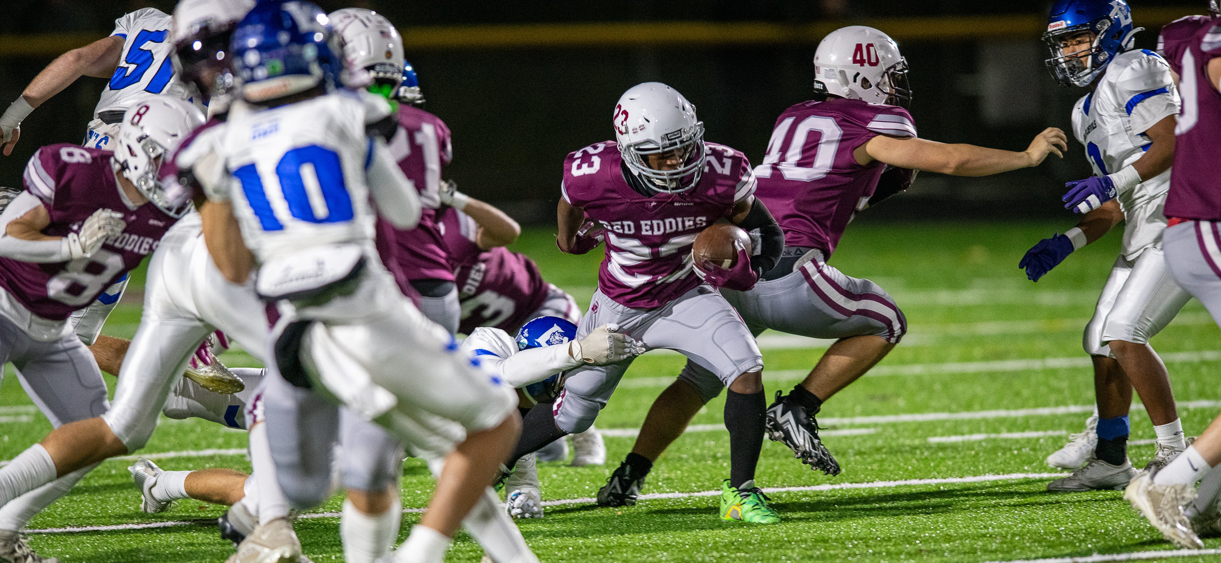 Lewiston, Edward Little football play for pride in western Maine game ...