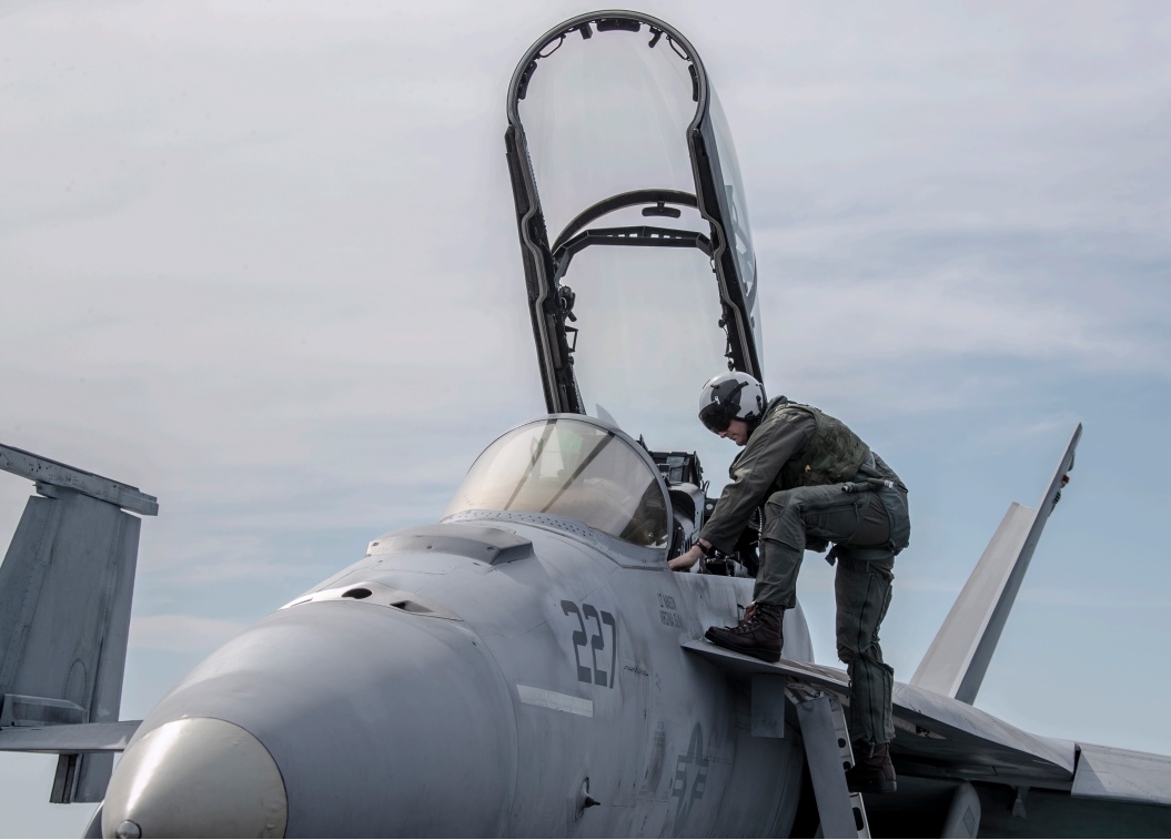 Navy pilot and Bates graduate helps take film franchise to new heights